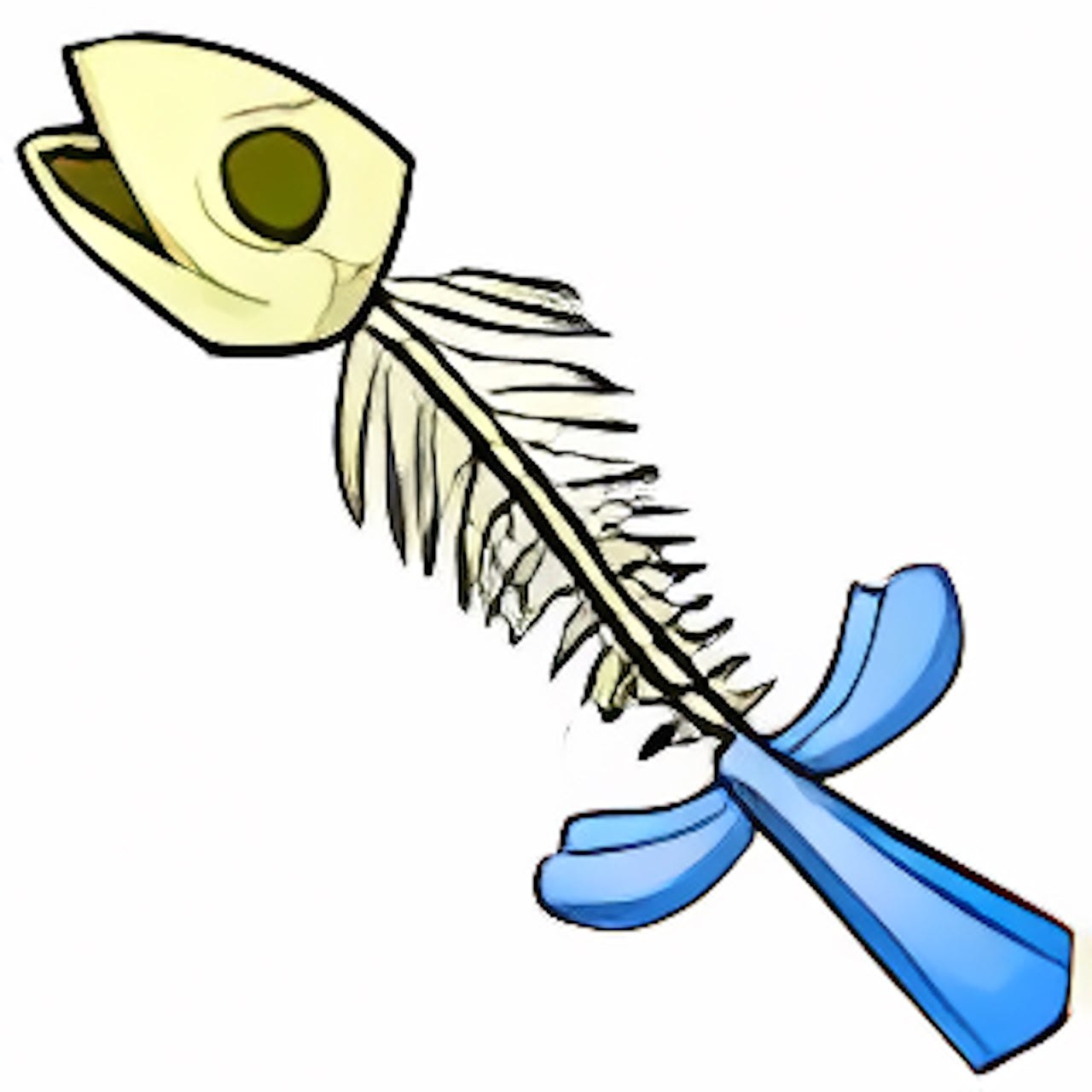 Fish Bone Bruce Sword – Karla's Neopoints Shop