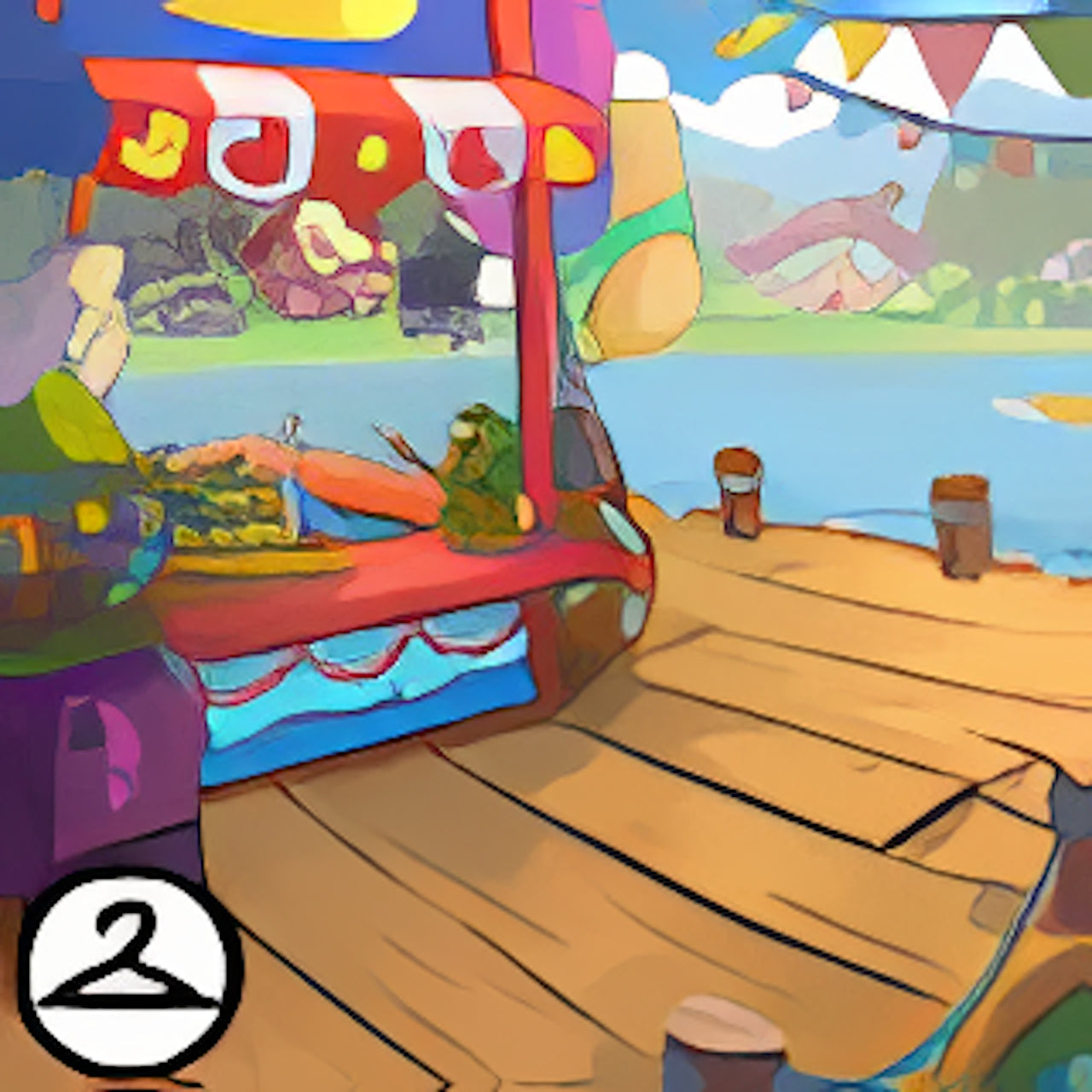 Summer Carnival at Kiko Lake Background – Karla's Neopoints Shop