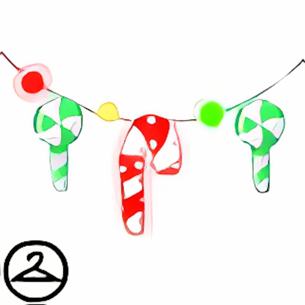 Candy Cane String Lights – Karla's Neopoints Shop