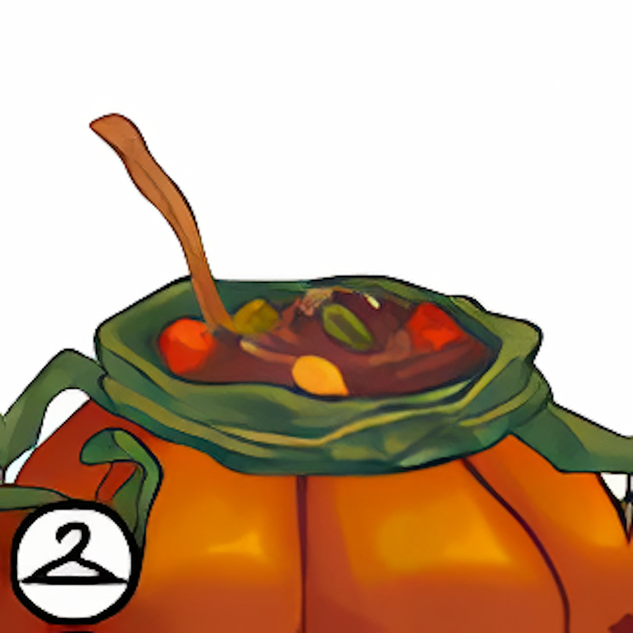 Pumpkin Cauldron Foreground – Karla's Neopoints Shop