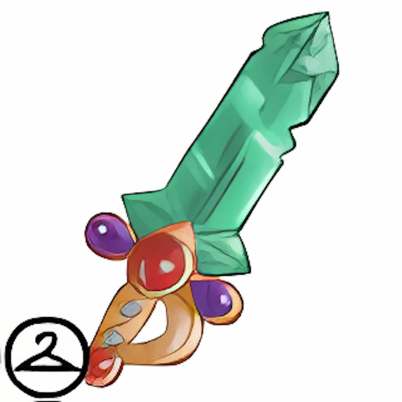 Jewel-Encrusted Sword – Karla's Neopoints Shop