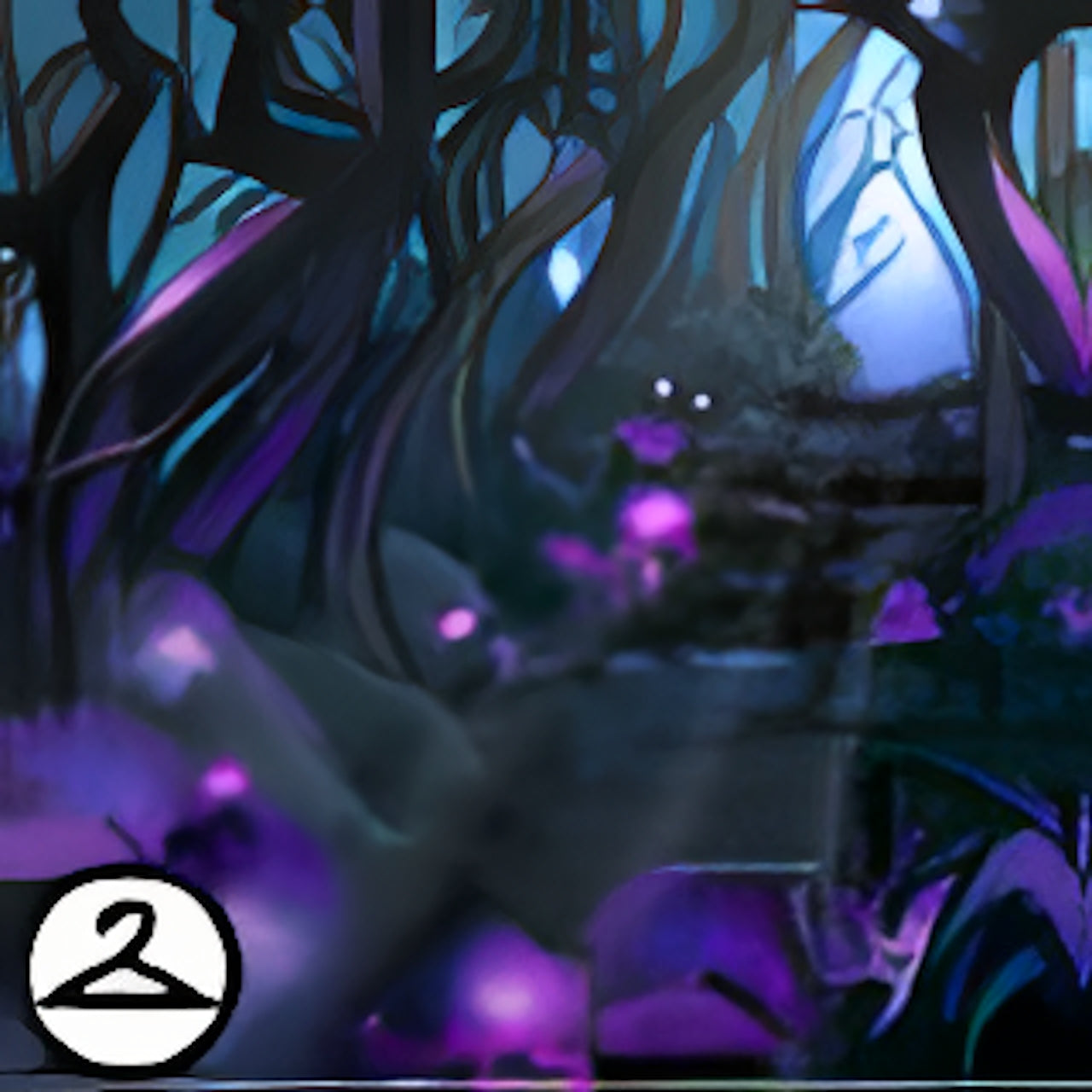 MME16-S1: Menacing Forest Path Background – Karla's Neopoints Shop