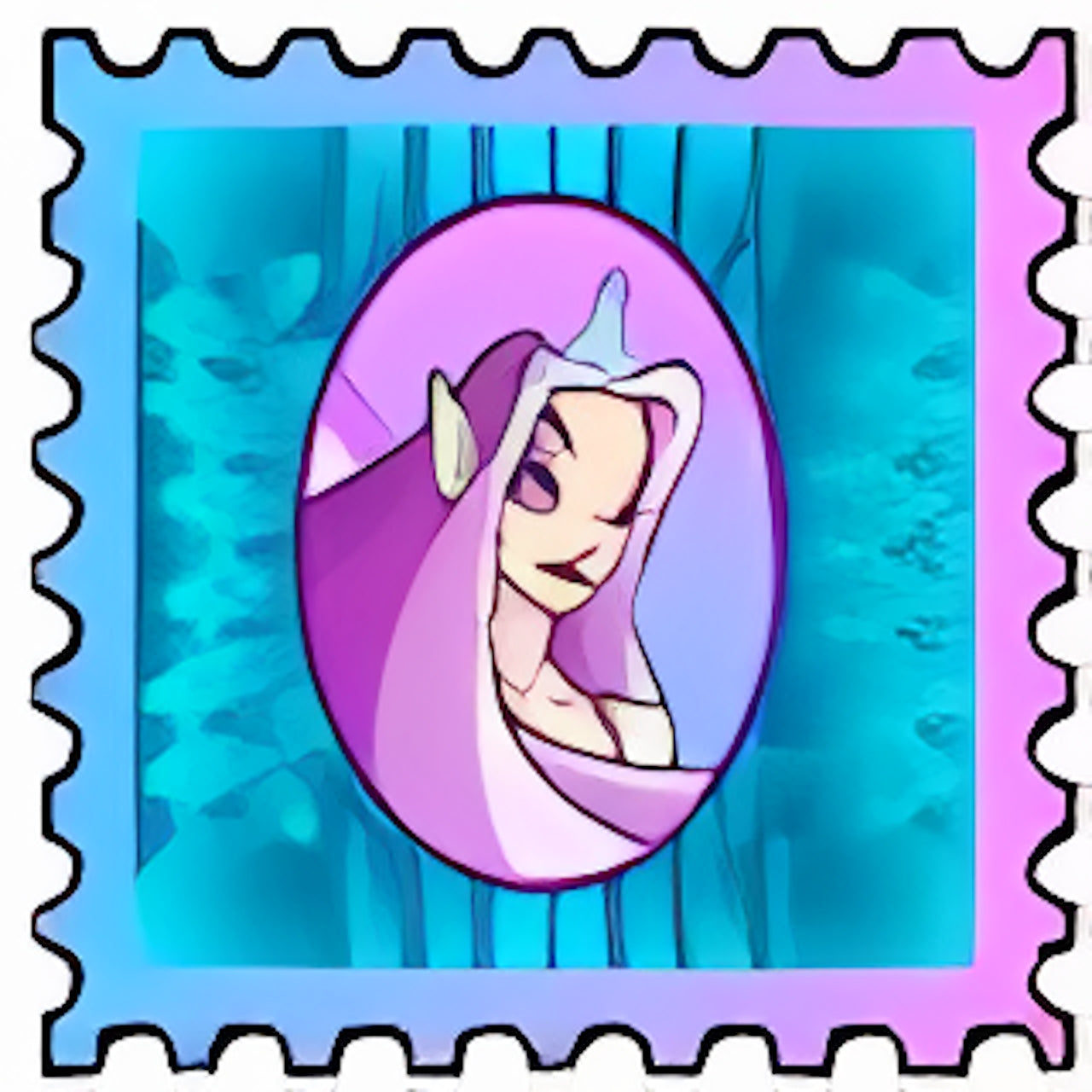 Queen Fyora Metallic Stamp – Karla's Neopoints Shop