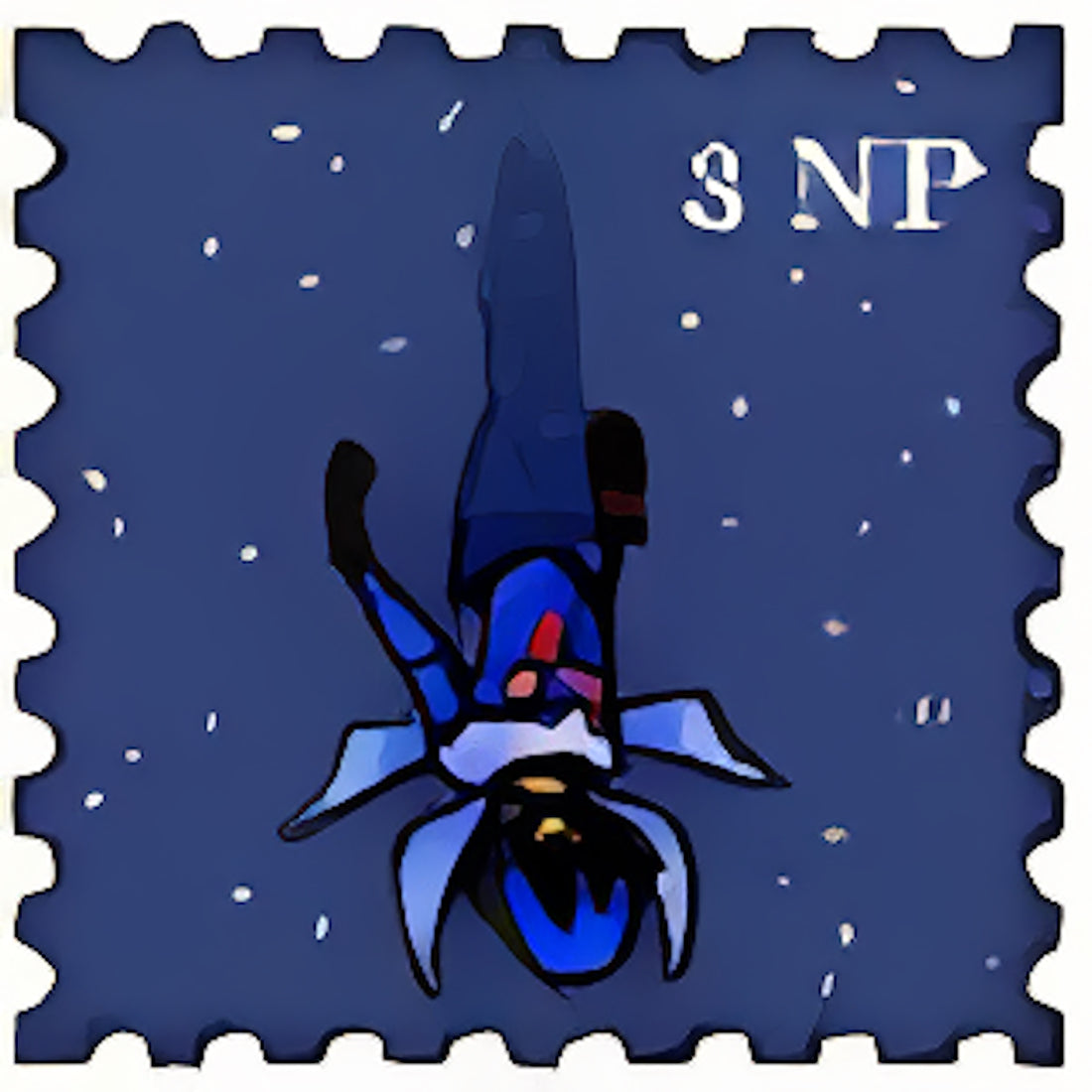 Inverted Space Faerie Stamp – Karla's Neopoints Shop
