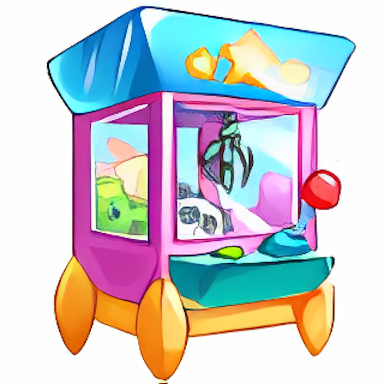 Deluxe Plush Claw Machine – Karla's Neopoints Shop